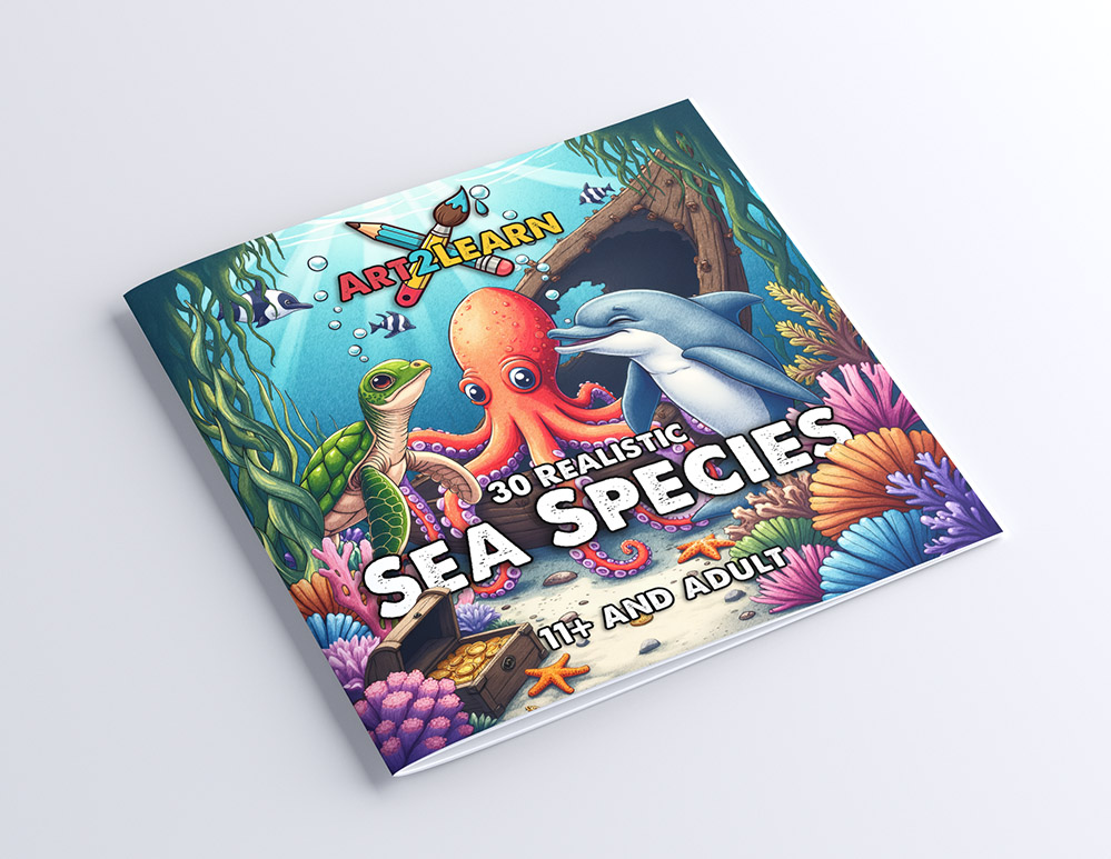 30 Sea Species – 11+ and Adult - Art2Learn